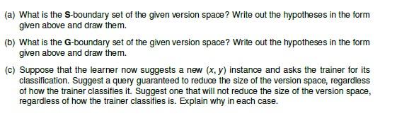 Solved Let X be an instance space consisting of points in | Chegg.com