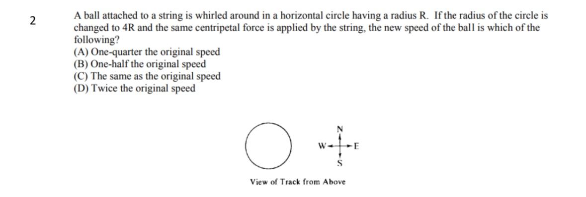Solved A ball attached to a string is whirled around in a | Chegg.com