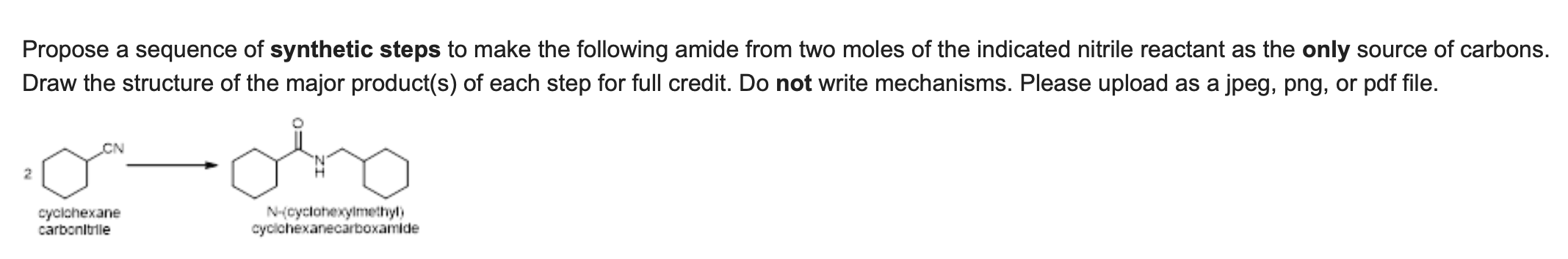 Solved Propose a sequence of synthetic steps to make the | Chegg.com