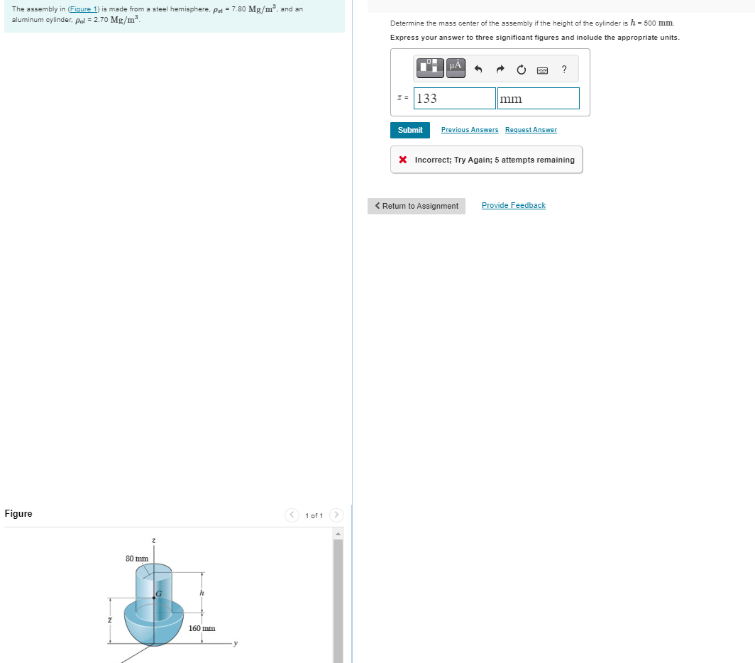 Solved The assembly in (Figure 1) ﻿is made from a steel | Chegg.com