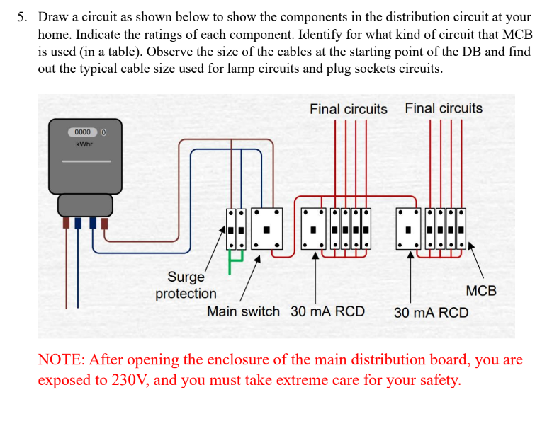 Draw a circuit as shown below to show the components | Chegg.com