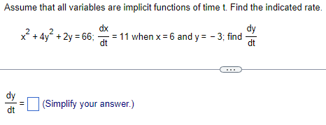 Solved Assume that all variables are implicit functions of | Chegg.com