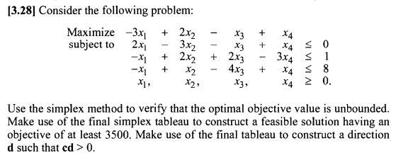 Solved + [3.28] Consider the following problem: Maximize | Chegg.com