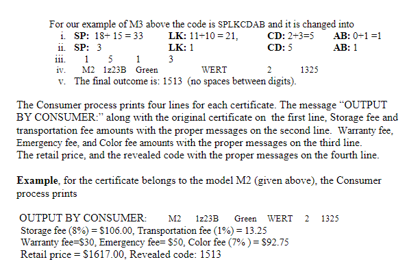 Solved Purpose: Use of semaphores Problem: The ACEE company | Chegg.com
