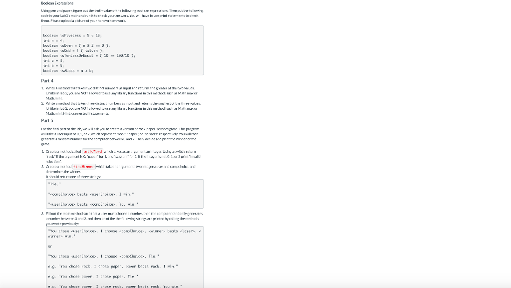 Solved CSSSKL 142 Lab 3 Boolean expressions, if statements | Chegg.com