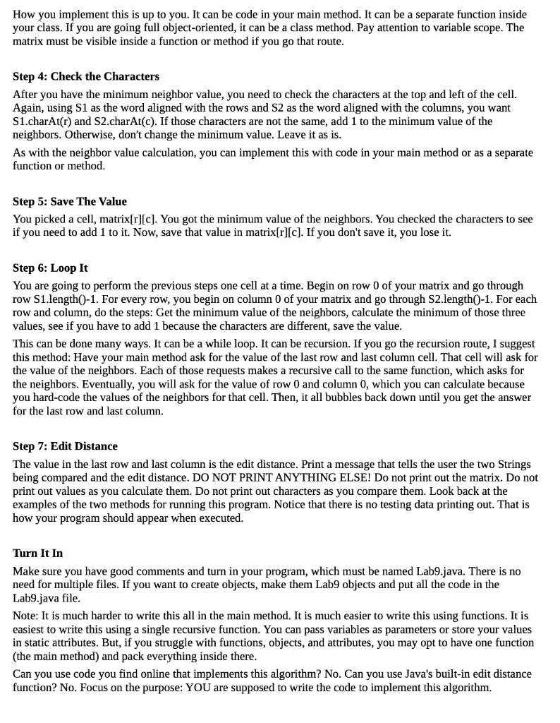 Solved CSCI U321 Programming III Lab 9 Background In the | Chegg.com