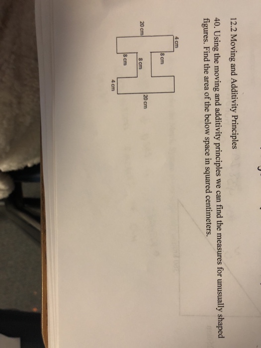 Solved 12.2 Moving and Additivity Principles 40. Using the | Chegg.com