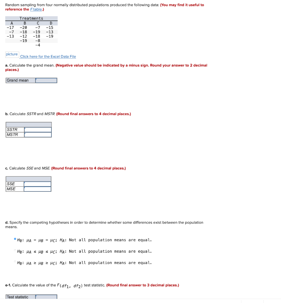 Solved a. Given the following information obtained from | Chegg.com