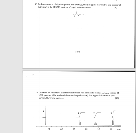 Solved 3.3 Predict the number of signals expected their | Chegg.com