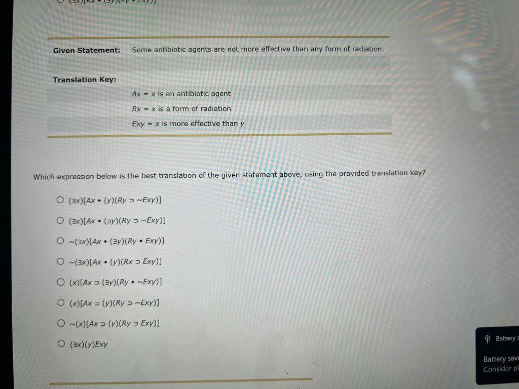 Solved Indicate the best translation using overlapping | Chegg.com
