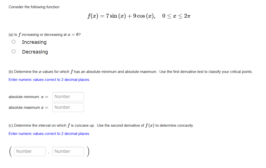 Solved Consider the following | Chegg.com
