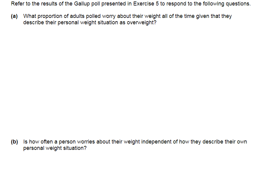 Solved In a recent Gallup poll, a random sample of 1014 | Chegg.com