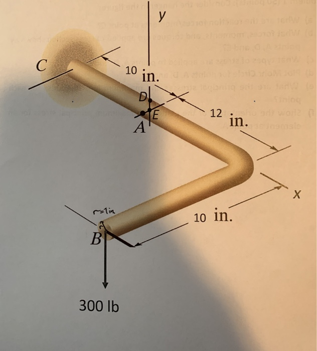 Solved Problem 1 (50 points): Consider the hanger in the | Chegg.com