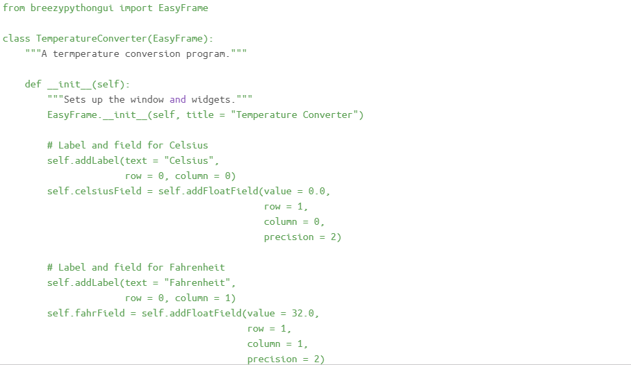 Modify The Temperature Conversion Program So That It