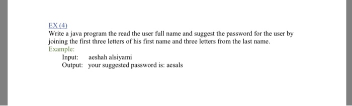 Solved Ex 2 Write An Efficient Java Program To Remove A 