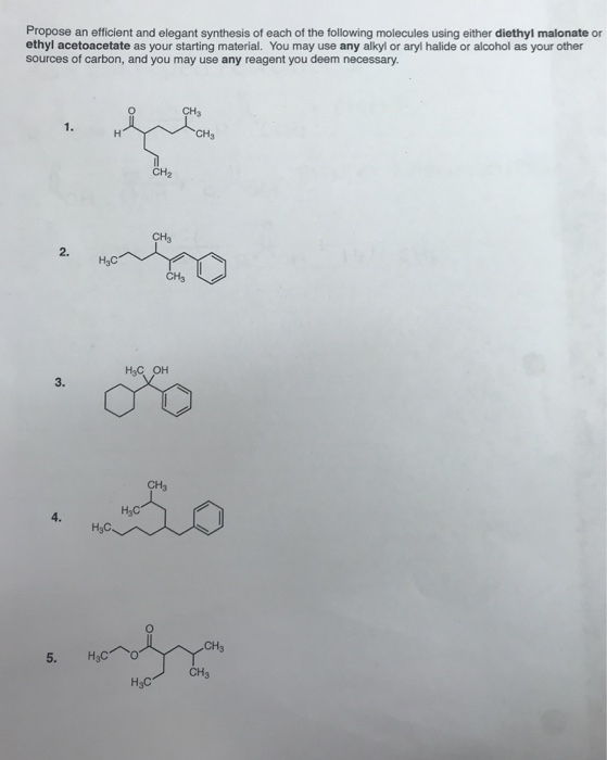 Propose an efficient and elegant synthesis of each of | Chegg.com
