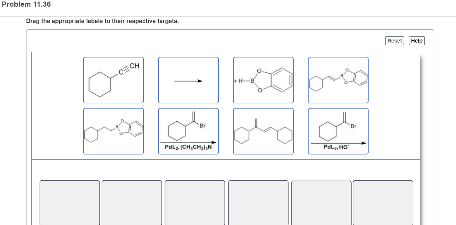 Solved Using ethynylcyclohexane as a starting material and | Chegg.com