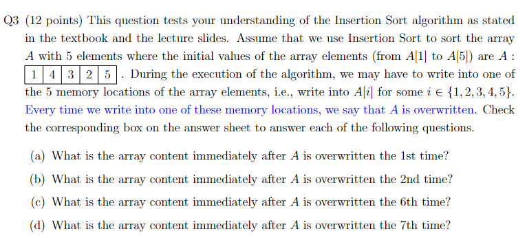 Solved 23 (12 points) This question tests your understanding | Chegg.com