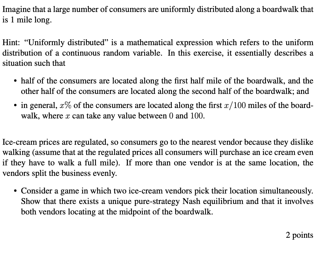 Solved Imagine that a large number of consumers are | Chegg.com