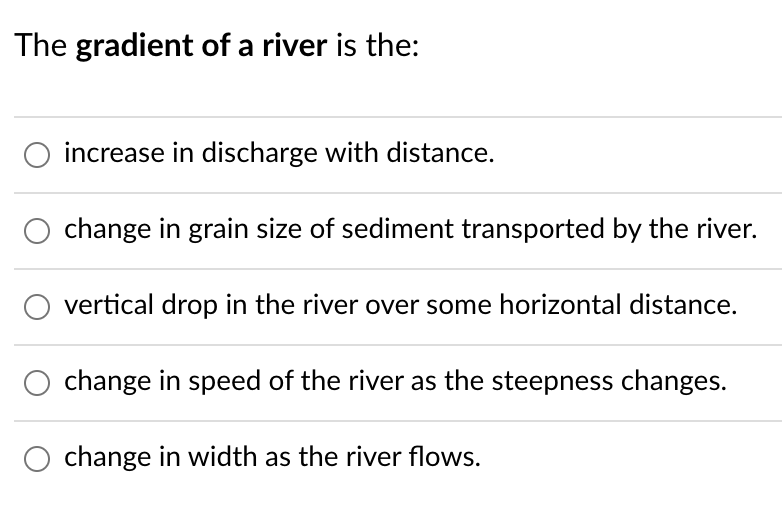 Solved Rectangular drainage patterns result from: channels | Chegg.com