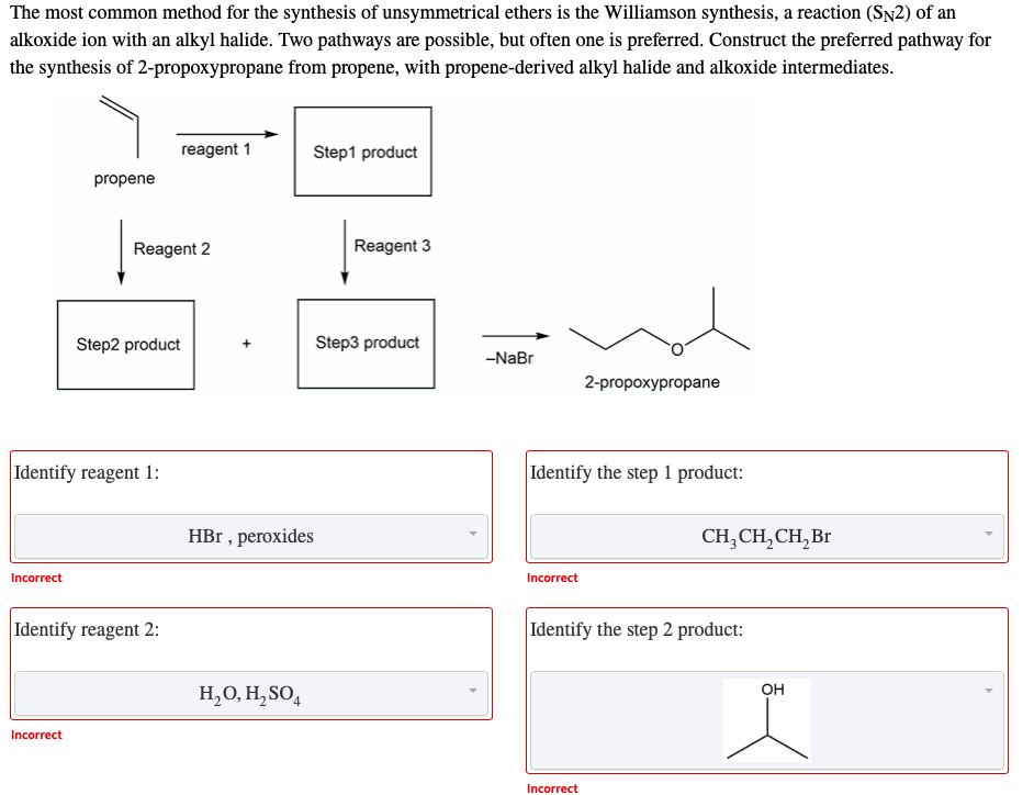 Solved The most common method for the synthesis of | Chegg.com