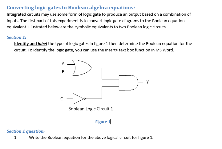 Convert Boolean Expression To Circuit
