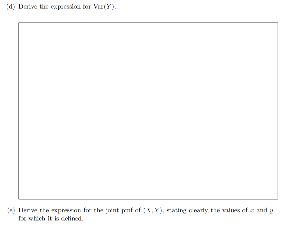 Solved Let X = Geo(p) be a geometric random variable where 0 | Chegg.com