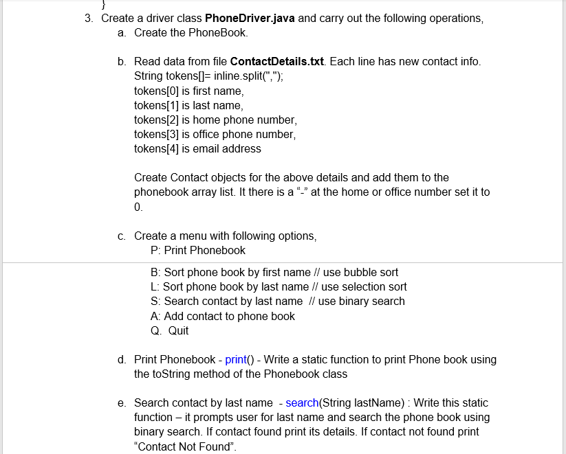 solved-for-this-project-our-aim-is-to-create-a-phone-book-chegg