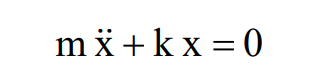 Solved mx¨+kx=0 | Chegg.com