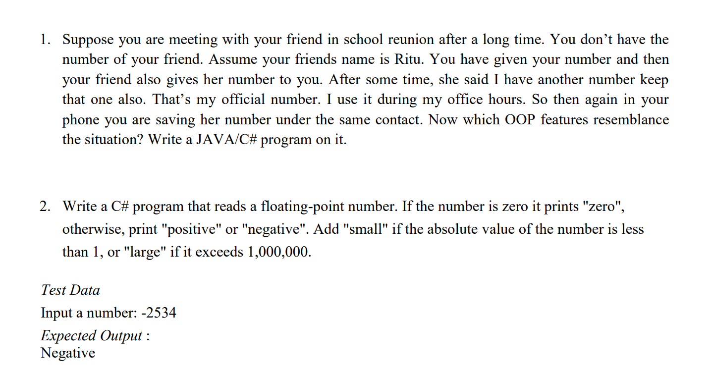 Solved Instructions 1. Your lab report should contain the | Chegg.com