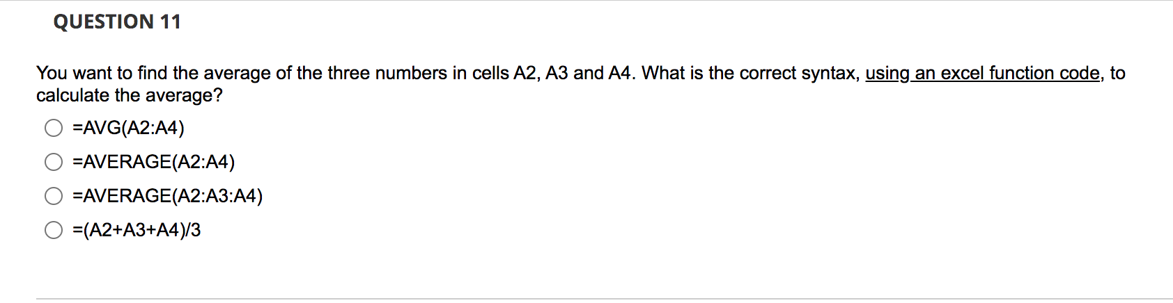 Solved You want to find the average of the three numbers in | Chegg.com