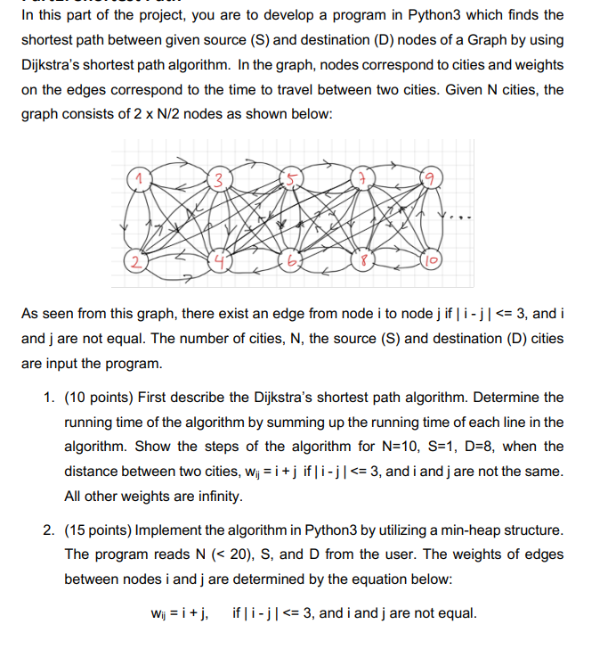 Solved In this part of the project, you are to develop a | Chegg.com