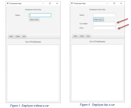 Solved . Run the EmployeeApp to make sure that your project | Chegg.com