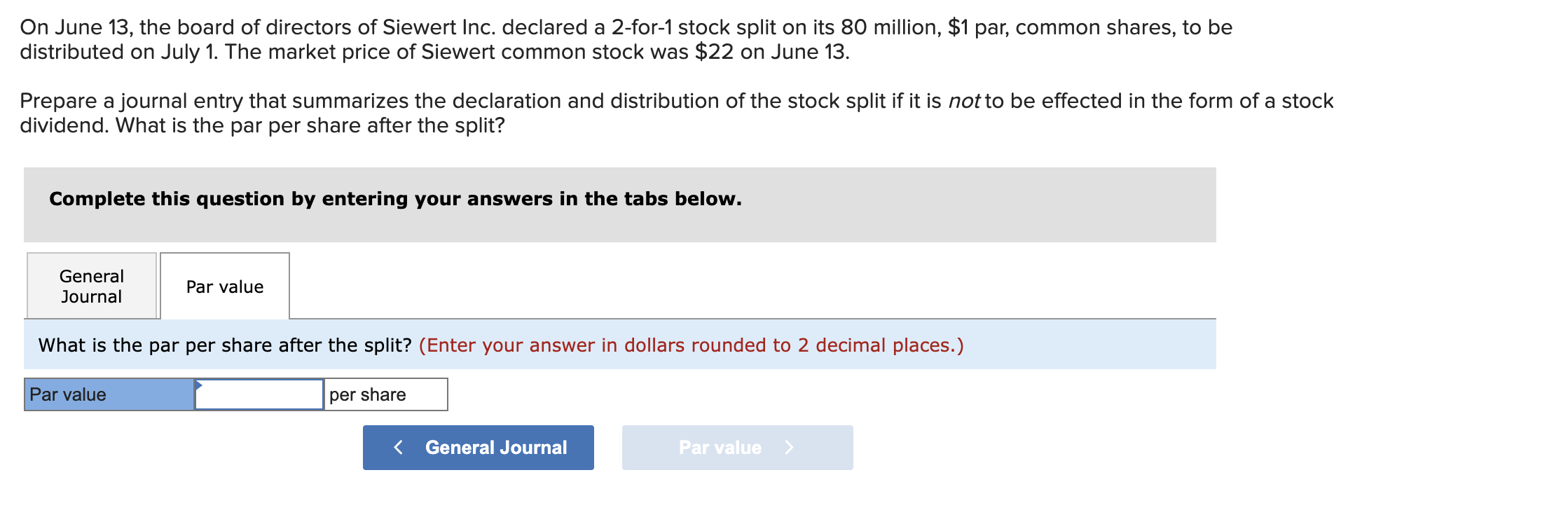 Solved On June 13 , the board of directors of Siewert Inc. | Chegg.com