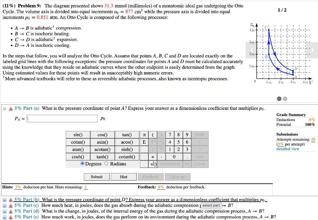 Solved (11\%) Problem 9: The diagram presented shows | Chegg.com Solved (11\%) Problem 9: The diagram presented shows | Chegg.com