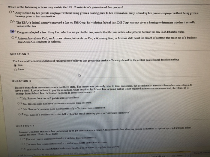 Which of the following actions may violate the US. | Chegg.com