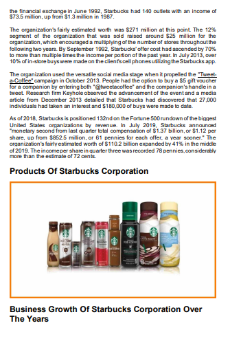 Solved Assignment 1 How Starbucks Conquered The Coffee | Chegg.com