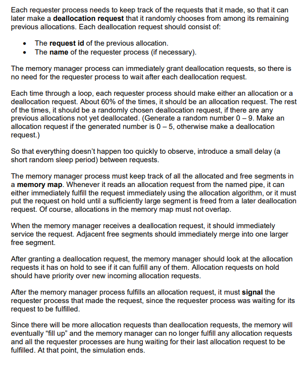 Live memory map display To allow you to monitor | Chegg.com