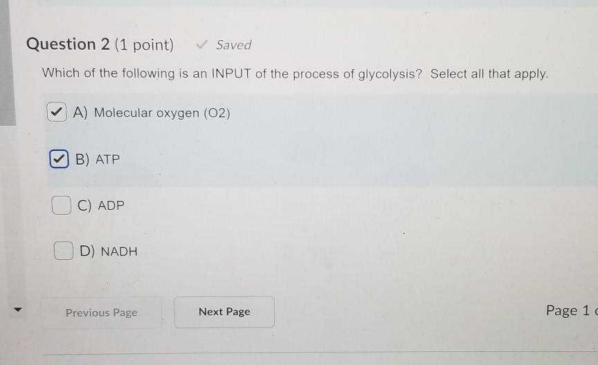 Solved Question 2 (1 point) Saved Which of the following is | Chegg.com