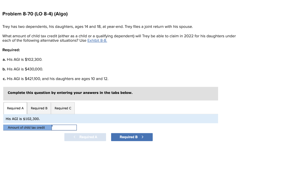 Solved Trey has two dependents, his daughters, ages 14 and | Chegg.com