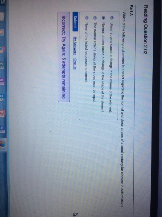 Solved Reading Question 2.02 Part A Which of the following | Chegg.com