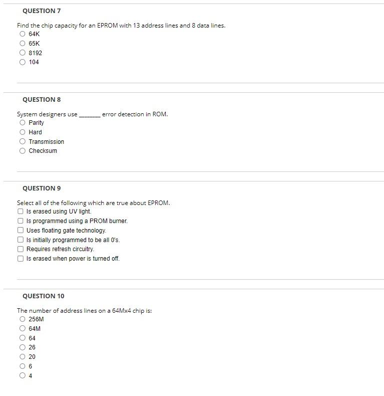 Solved QUESTION 1 The reset vector must be located in lower | Chegg.com