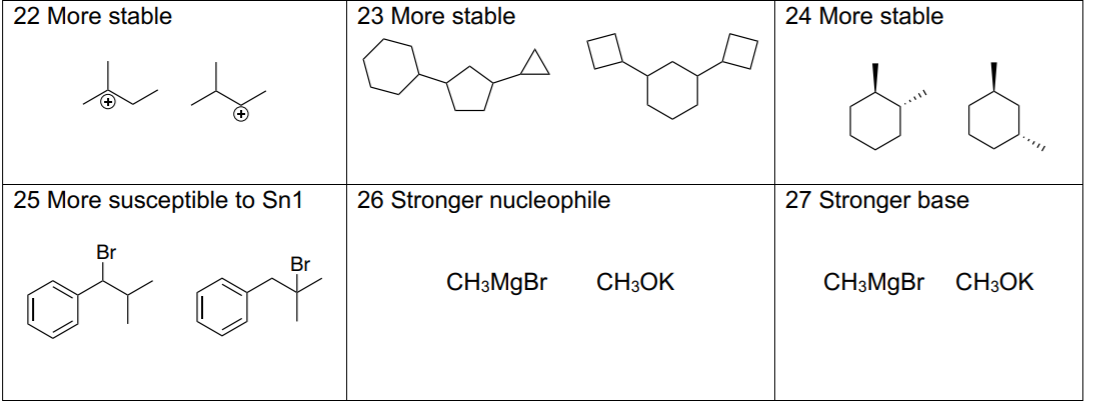 Solved The left compound is always A and the right compound | Chegg.com