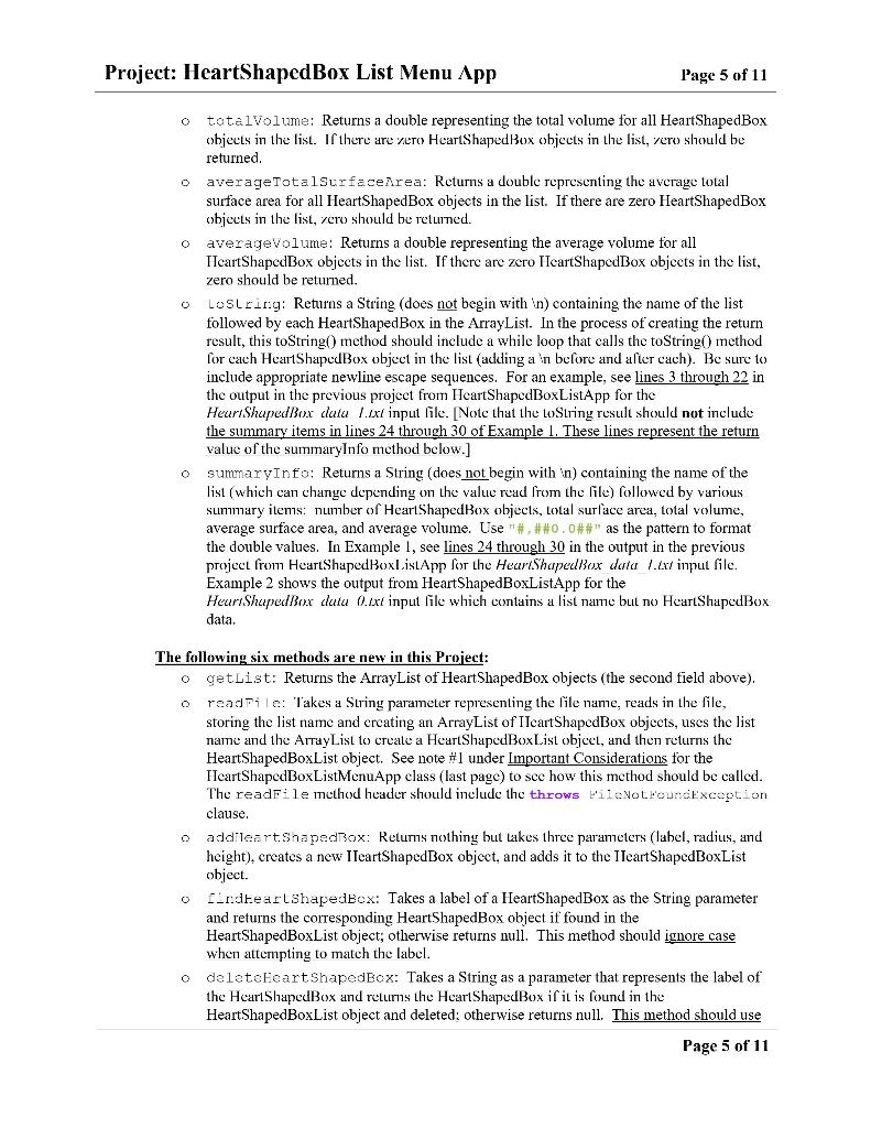 Solved Here Are The Instructions For The Project Below Is 