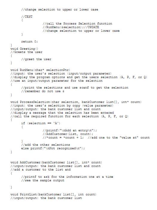 Solved With this assignment you will wite a practical menu | Chegg.com