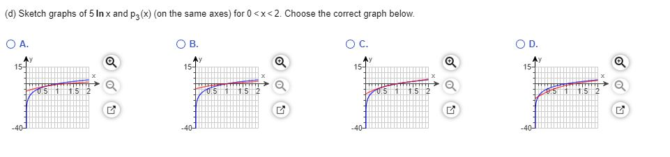 Solved (a) Construct the Taylor polynomial P3(x) of degree 3 | Chegg.com