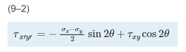 Solved 2) If the given 2D element representing the state of | Chegg.com