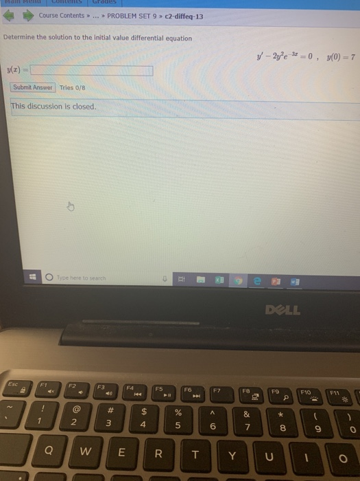 Solved course contents , > PROBLEM SET 9 » c2-diffeq 13 | Chegg.com