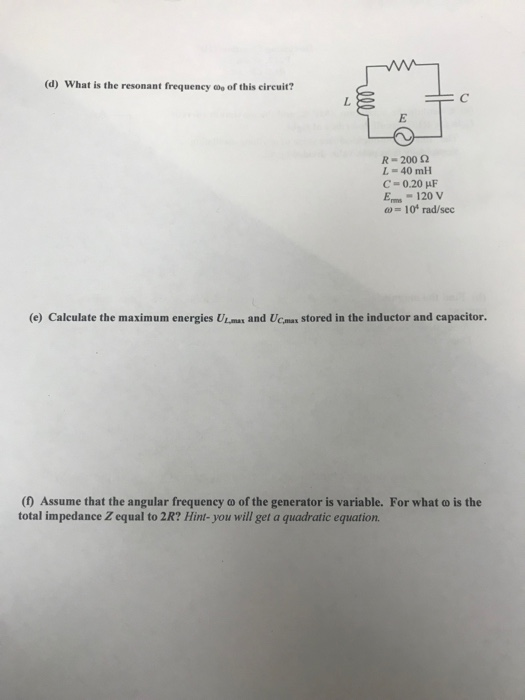 Solved (a) Calculate the maximum EMF E and the maximum | Chegg.com