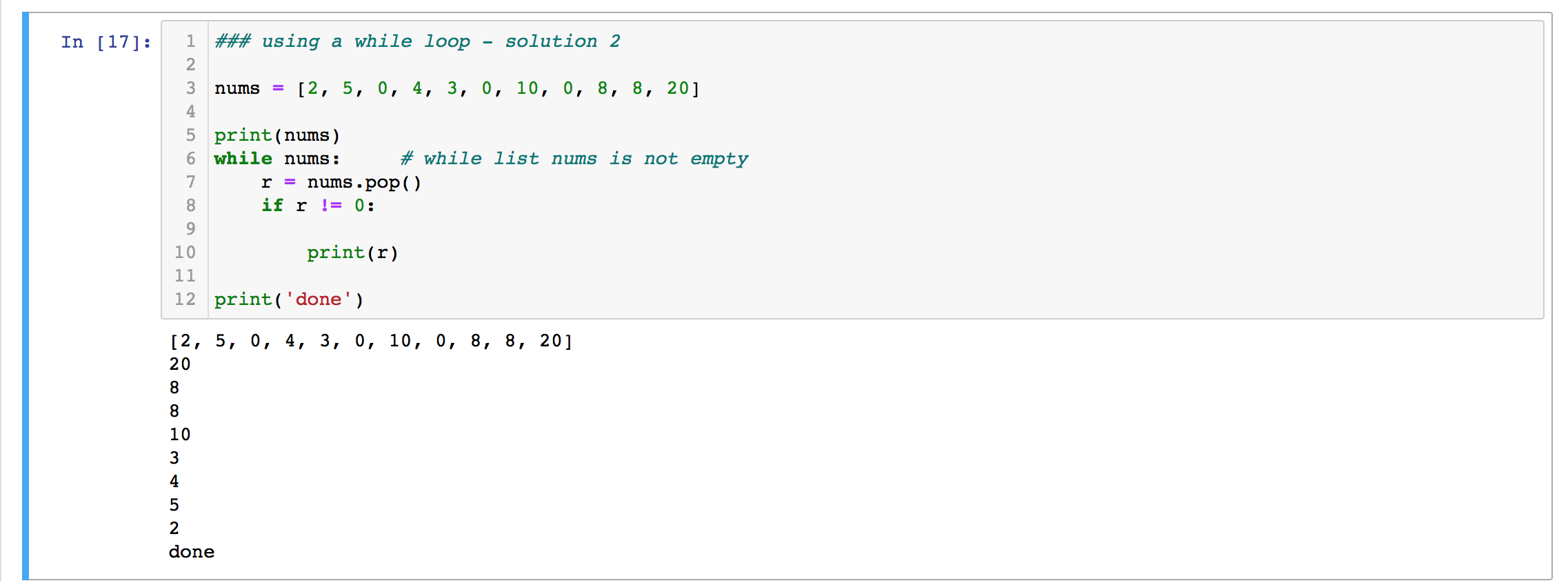 Solved Q1: Solve the above question using a for loop. Write | Chegg.com